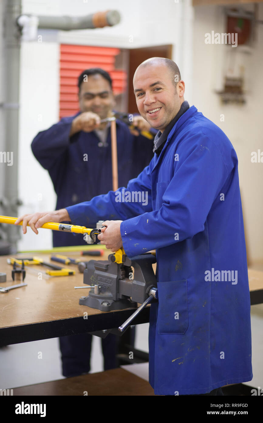 Plumbing student hi-res stock photography and images - Alamy