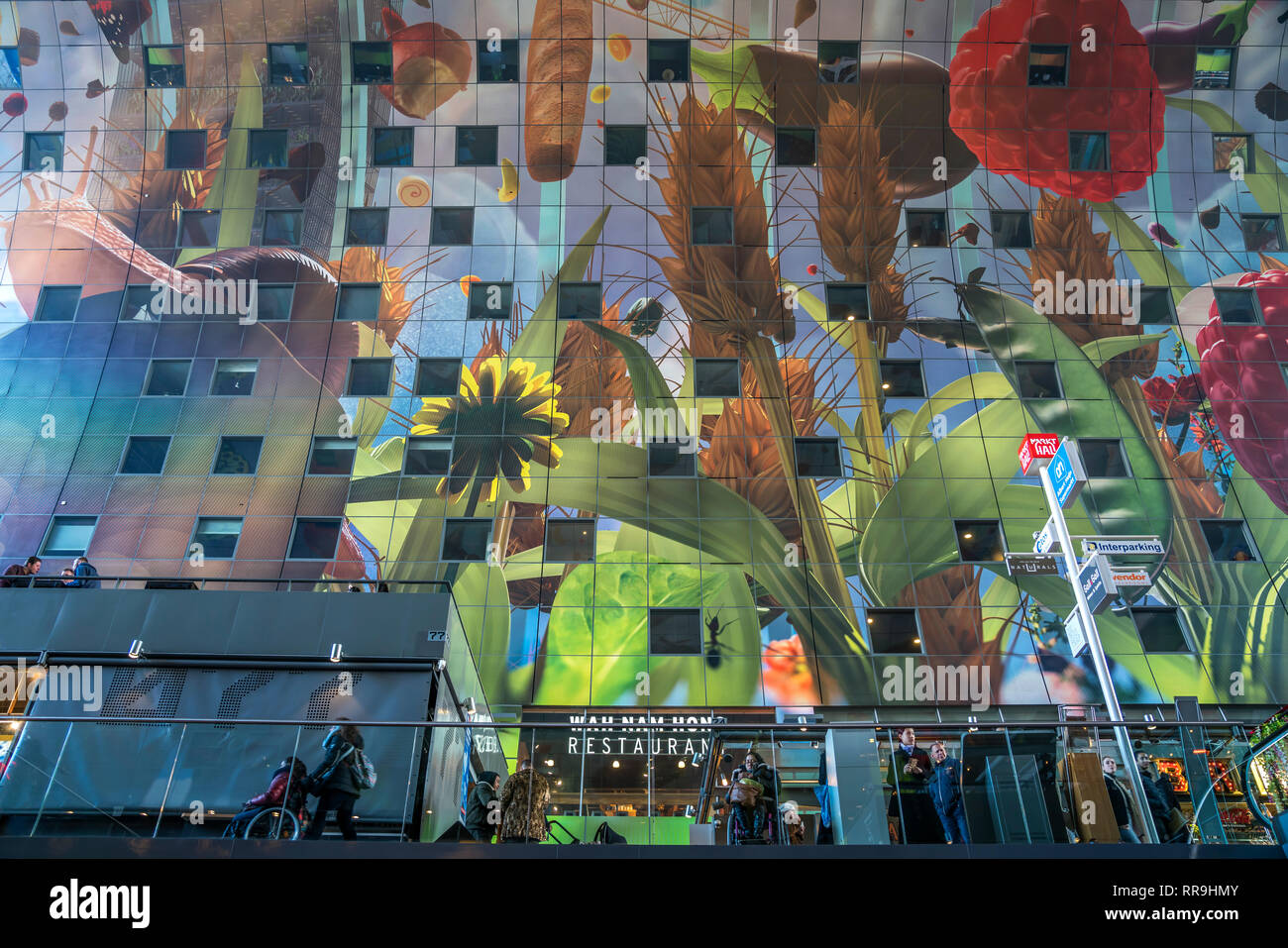 Market hall markthal in rotterdam hi-res stock photography and images ...