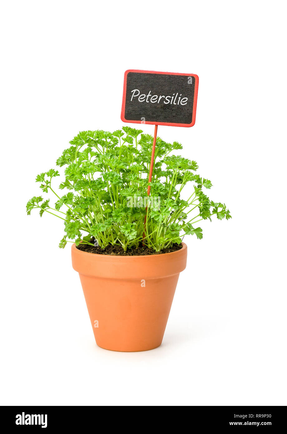 Parsley label Cut Out Stock Images & Pictures - Alamy