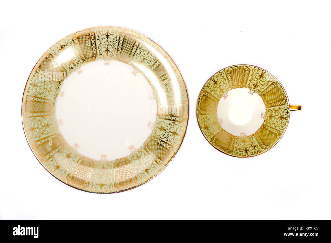 Retro - Vintage style tea cup - photo Stock Photo - Alamy