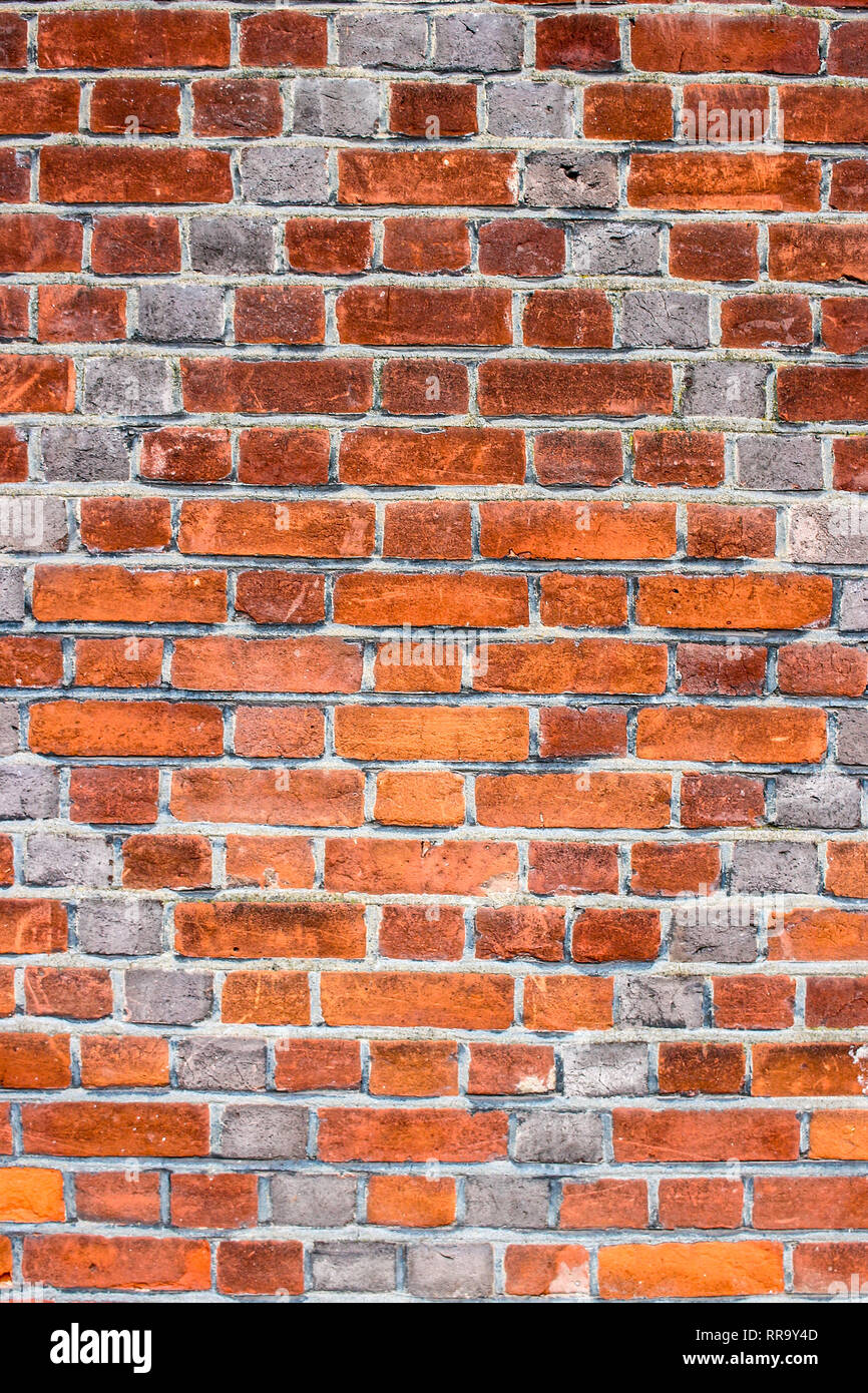 Vintage brick wall pattern background Stock Photo - Alamy