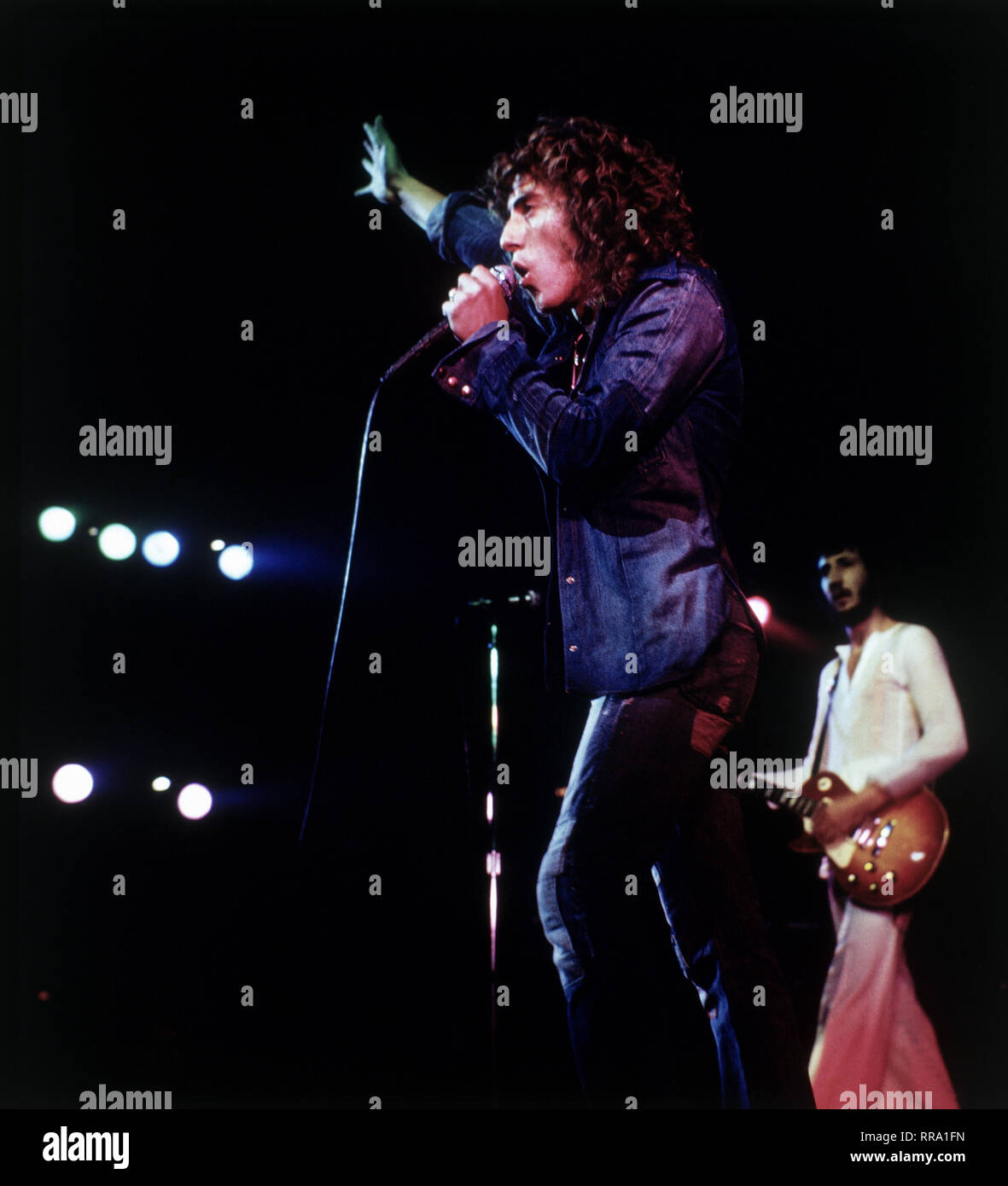 THE WHO / Rockband THE WHO, Aufnahme aus den 70er Jahren. / Musik, Rock ...