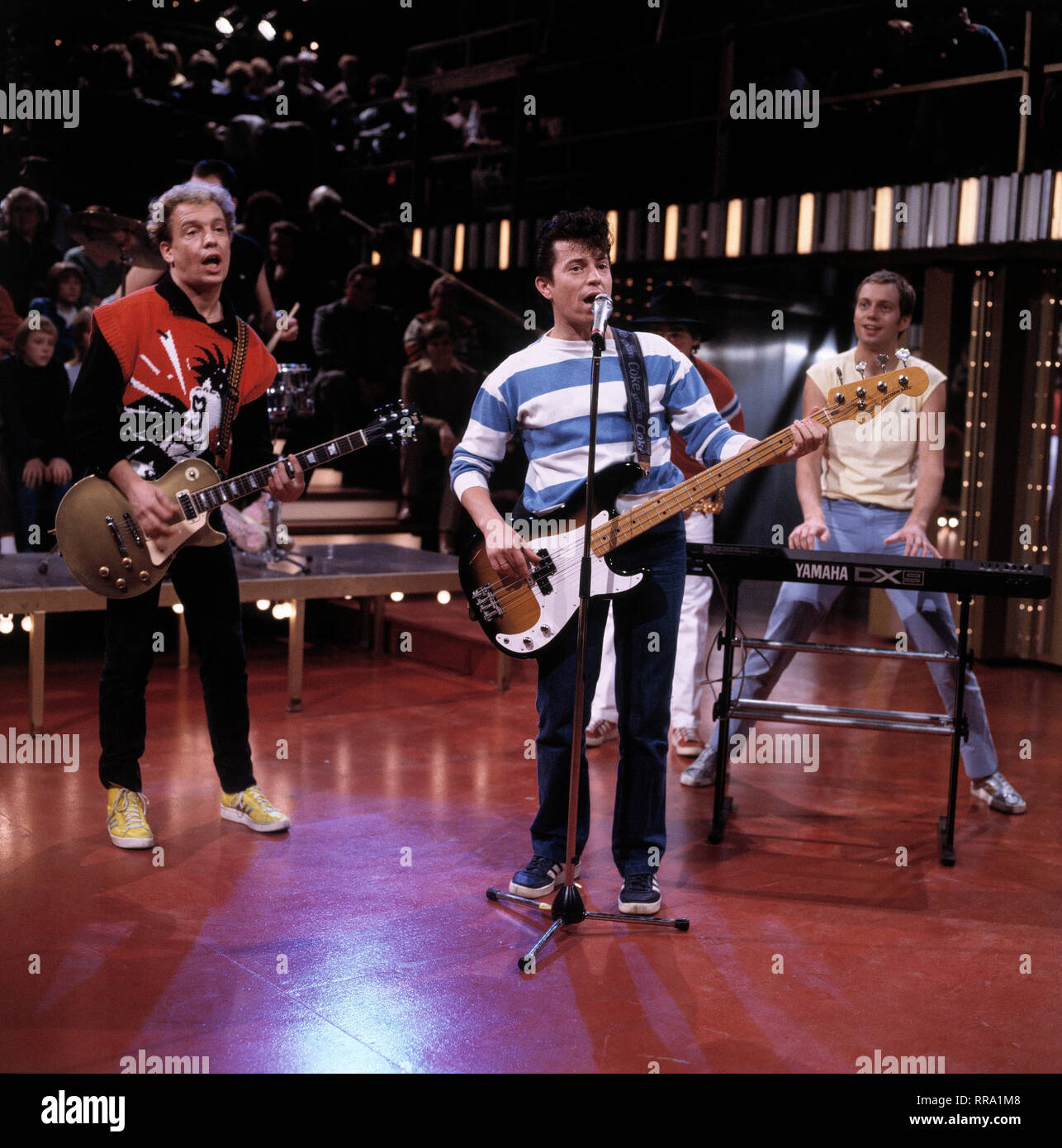 SPIDER MURPHY GANG, Deutschrock Band aus München, 1984. / Überschrift ...