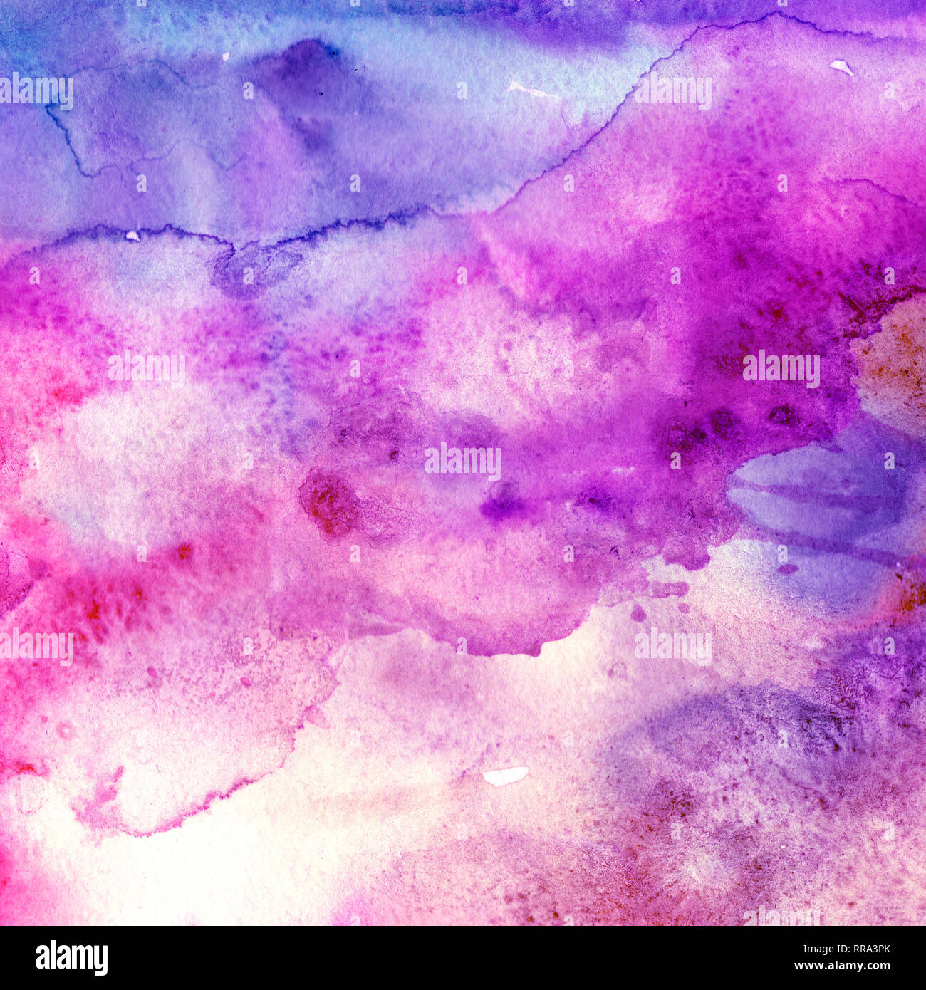 Abstract watercolor paper splash shapes isolated drawing. Illustration ...
