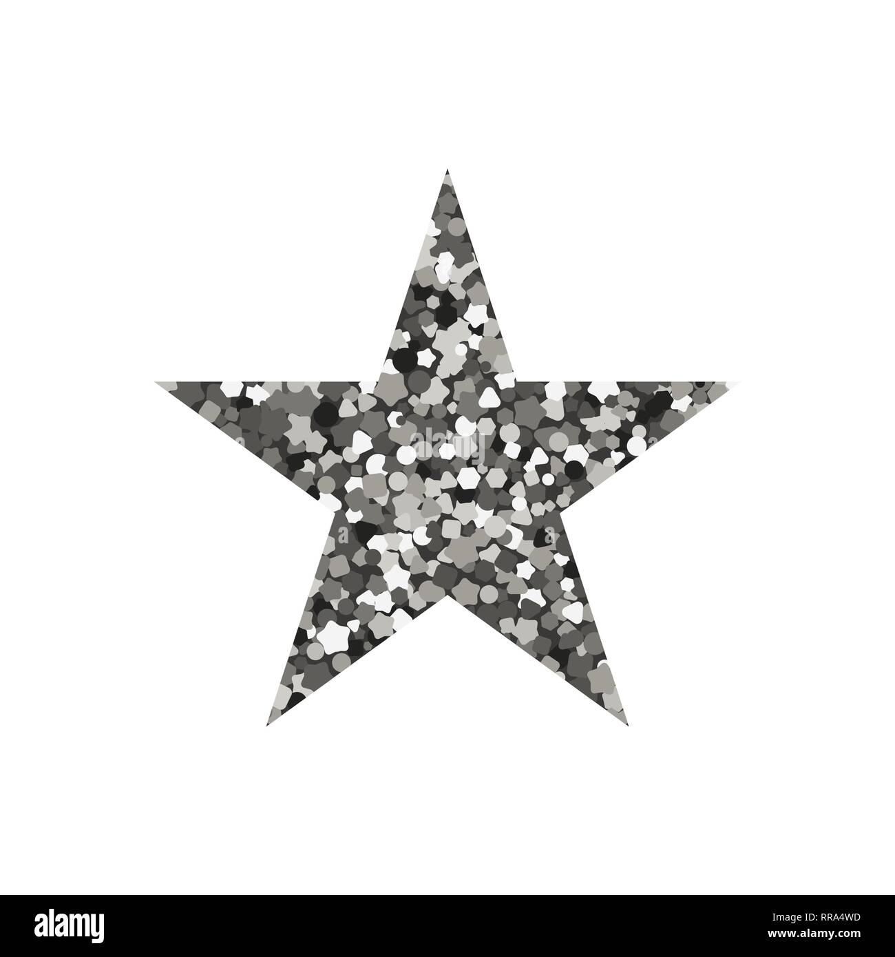 Animated Blue And Silver Stars