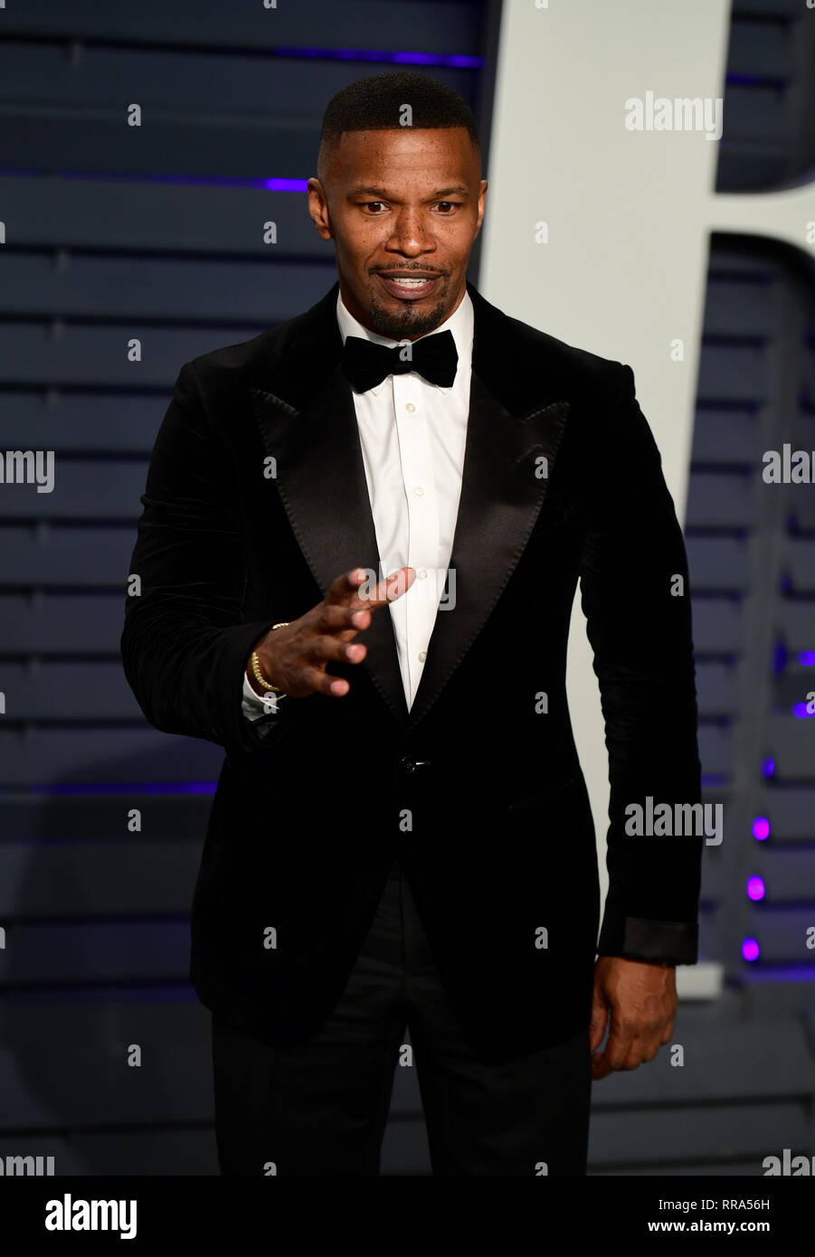 Jamie Foxx attending the Vanity Fair Oscar Party held at the Wallis ...