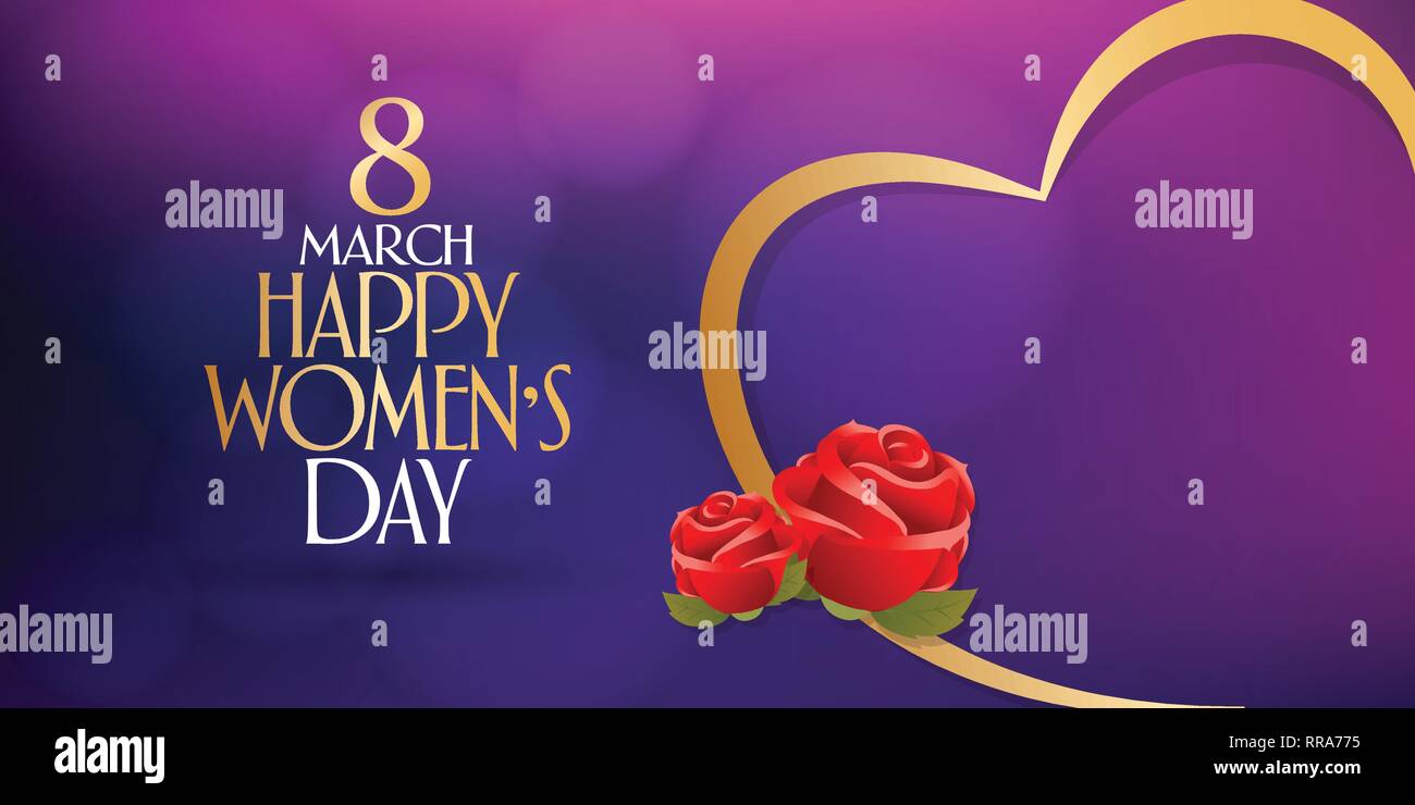 8 March. International Happy Women's Day Celebration. Billboard, Poster ...