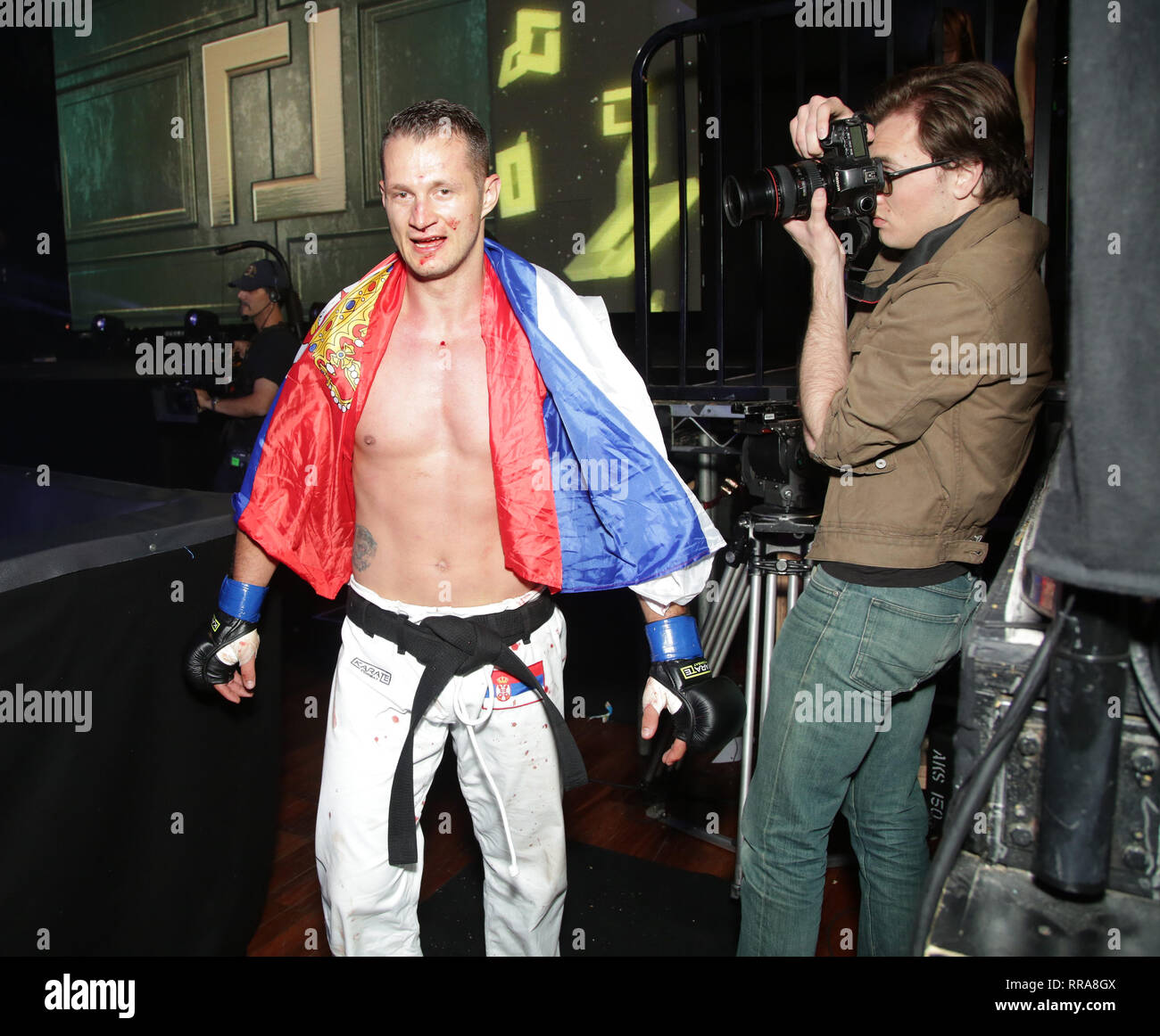 Celebrities attend Karate Combat Hollywood at Avalon in Hollywood ...