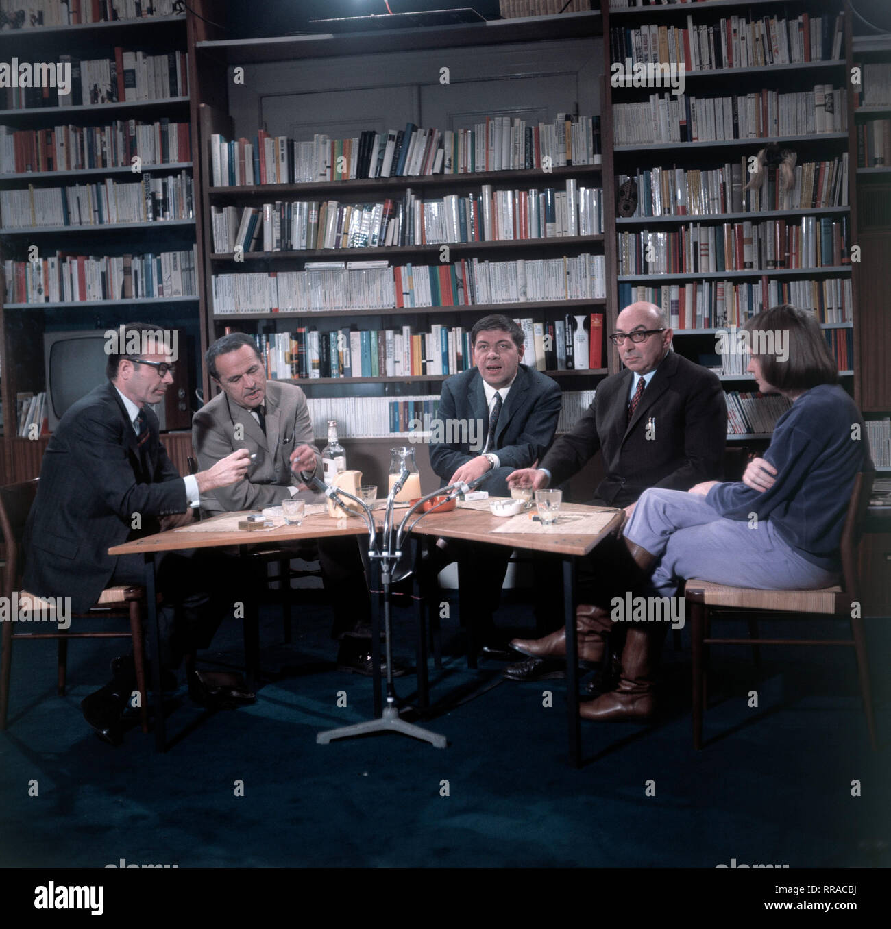 LITERARISCHES COLLOQUIUM / Die Autoren FRITZ RADDATZ, ERNST SCHNABEL ...