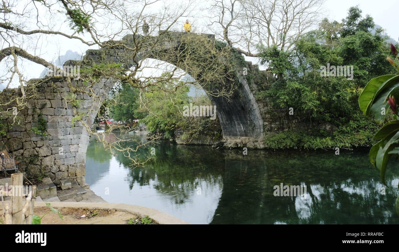 Yangshuo, Yangshuo, China. 25th Feb, 2019. Yangshuo, CHINA-The Fuli ...