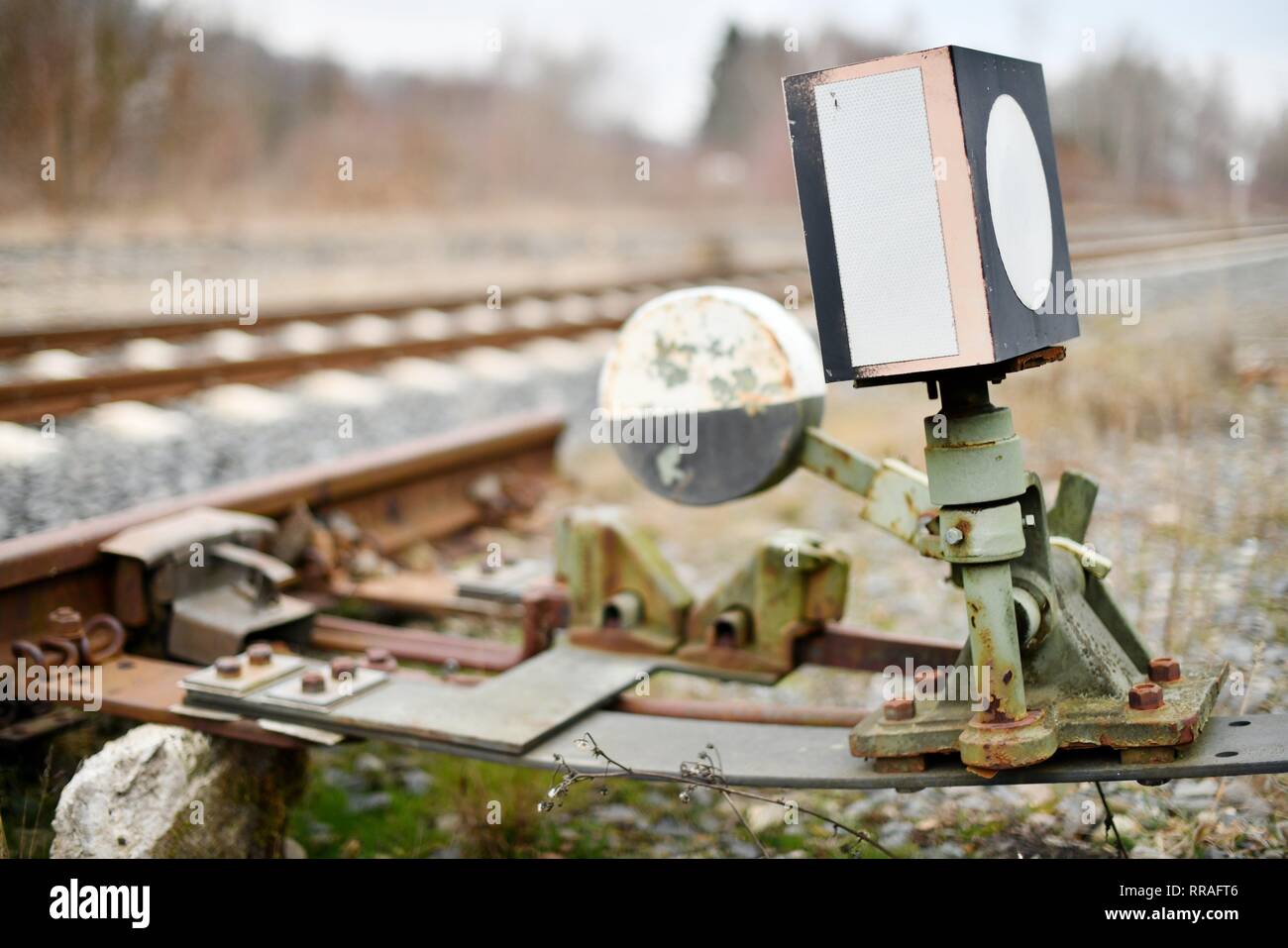 Symbolic picture Deutsche Bahn (german Railway) - old signaling system ...
