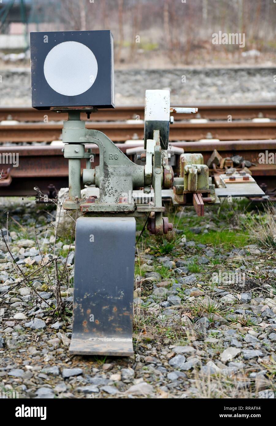 Symbolic picture Deutsche Bahn (german Railway) - old signaling system ...