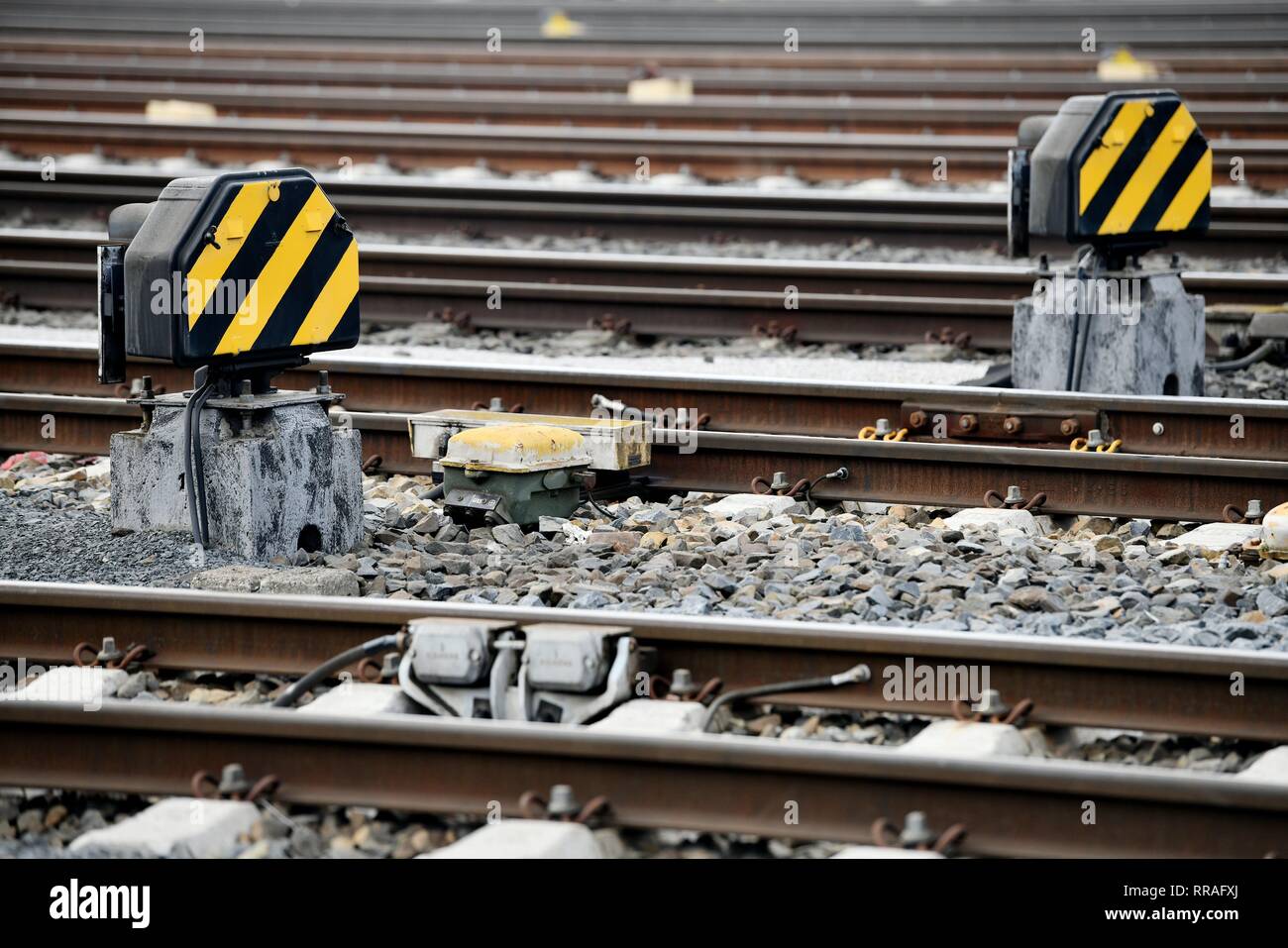 Symbolic picture Deutsche Bahn (german Railway) - old signaling system ...