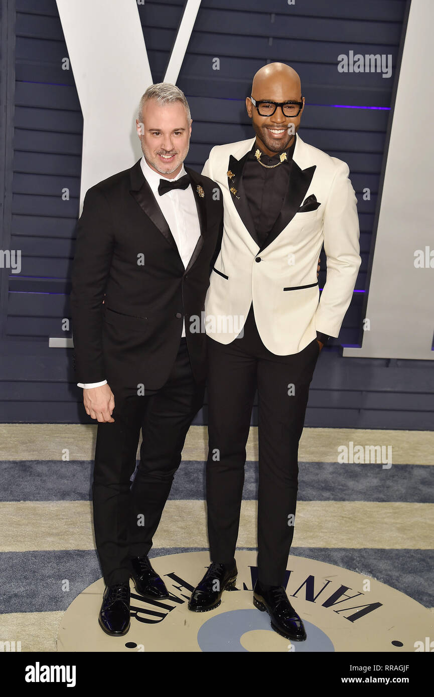 BEVERLY HILLS, CA - FEBRUARY 24: Ian Jordan and Karamo Brown attend the ...