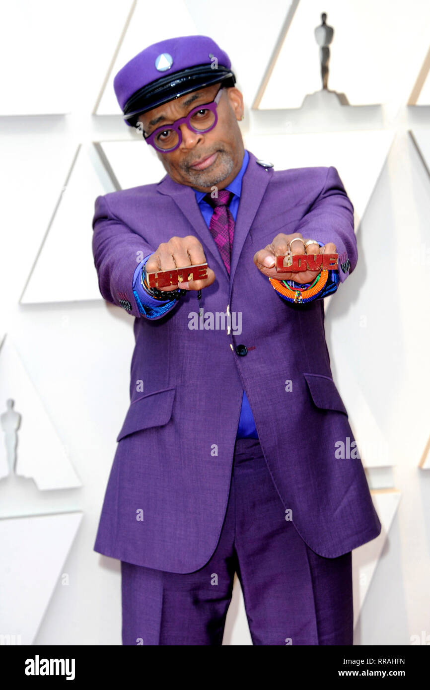 Los Angeles, USA. 24th Feb, 2019. Spike Lee attending the 91st Annual ...