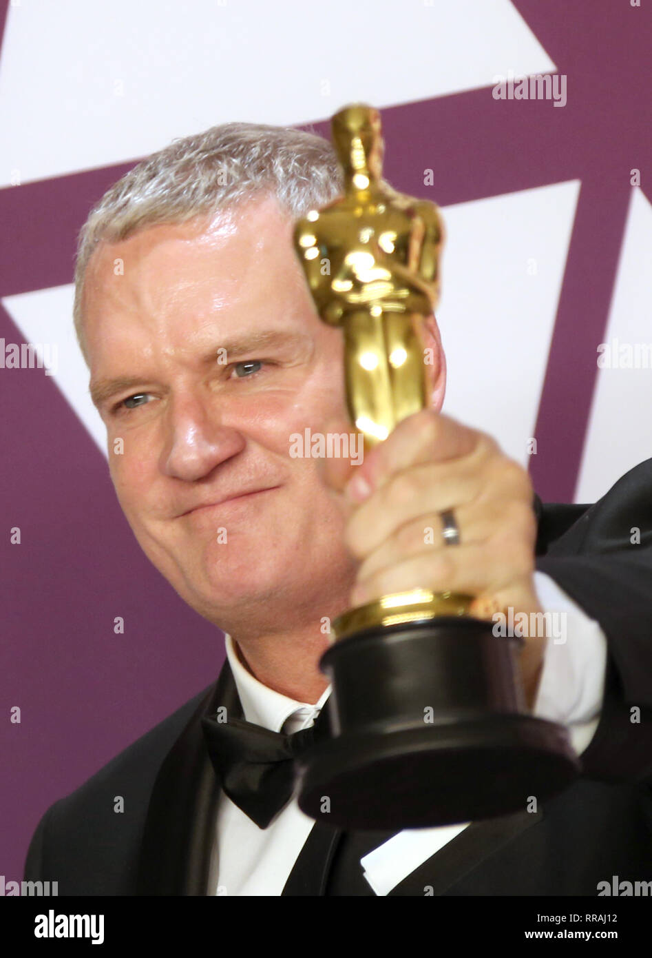 HOLLYWOOD, CALIFORNIA - FEBRUARY 24: John Ottman, At The 91st Annual ...