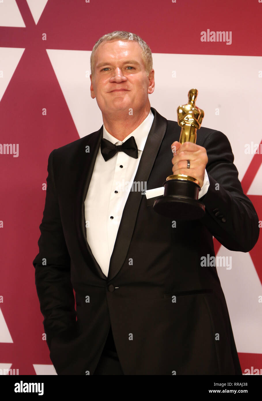 HOLLYWOOD, CALIFORNIA - FEBRUARY 24: John Ottman, At The 91st Annual ...