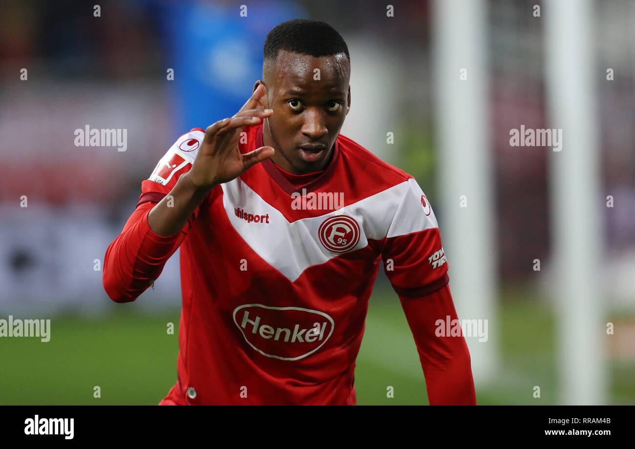 Dusseldorf, Deutschland. 23rd Feb, 2019. firo: 23.02.2019 Football, 2.Bundesliga, Season 2018/ ...