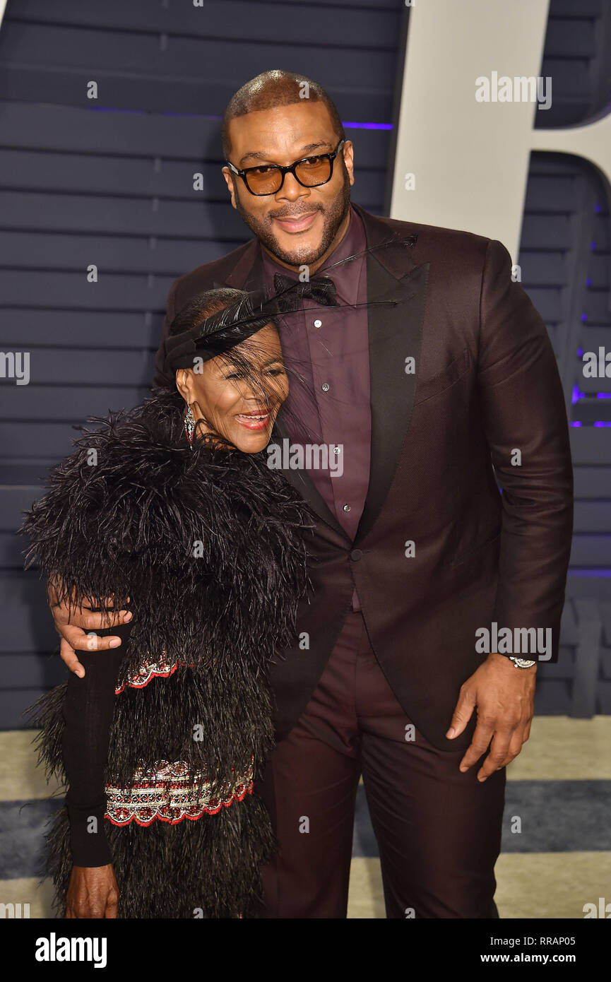 BEVERLY HILLS, CA - FEBRUARY 24: Cicely Tyson and Tyler Perry attend ...