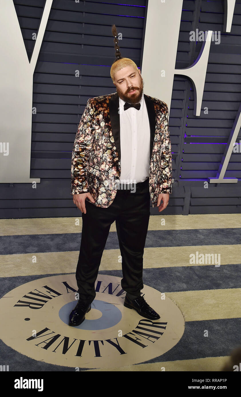BEVERLY HILLS, CA - FEBRUARY 24: Josh Ostrovsky attends the 2019 Vanity ...