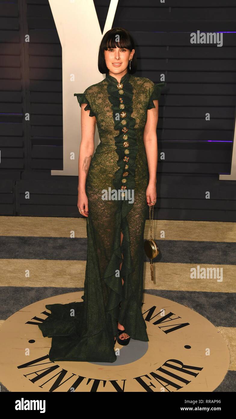 Los Angeles, USA. 24th Feb, 2019. LOS ANGELES, CA - FEBRUARY 24: Rumer ...