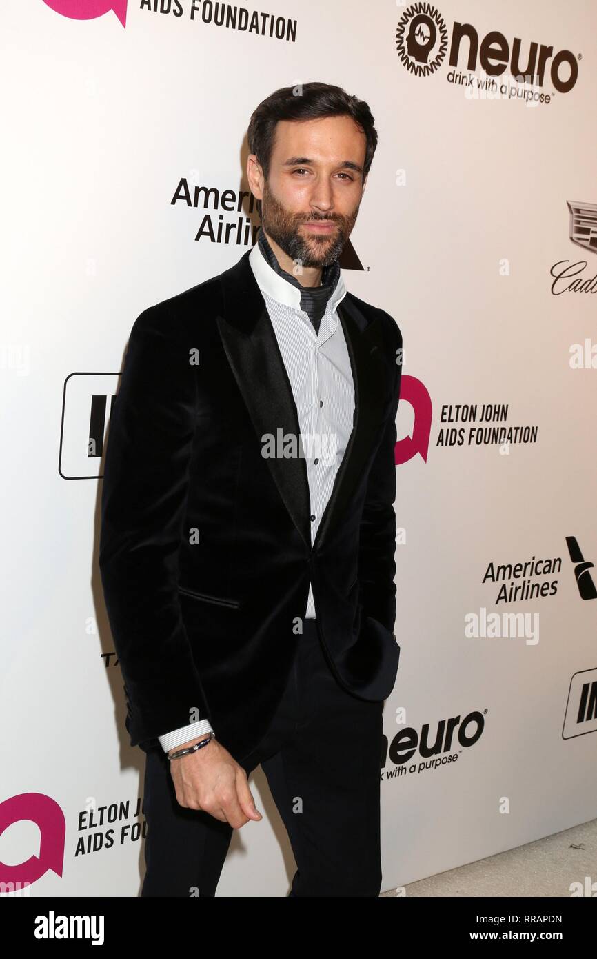 Los Angeles, CA, USA. 24th Feb, 2019. Rik Makarem at the after-party ...