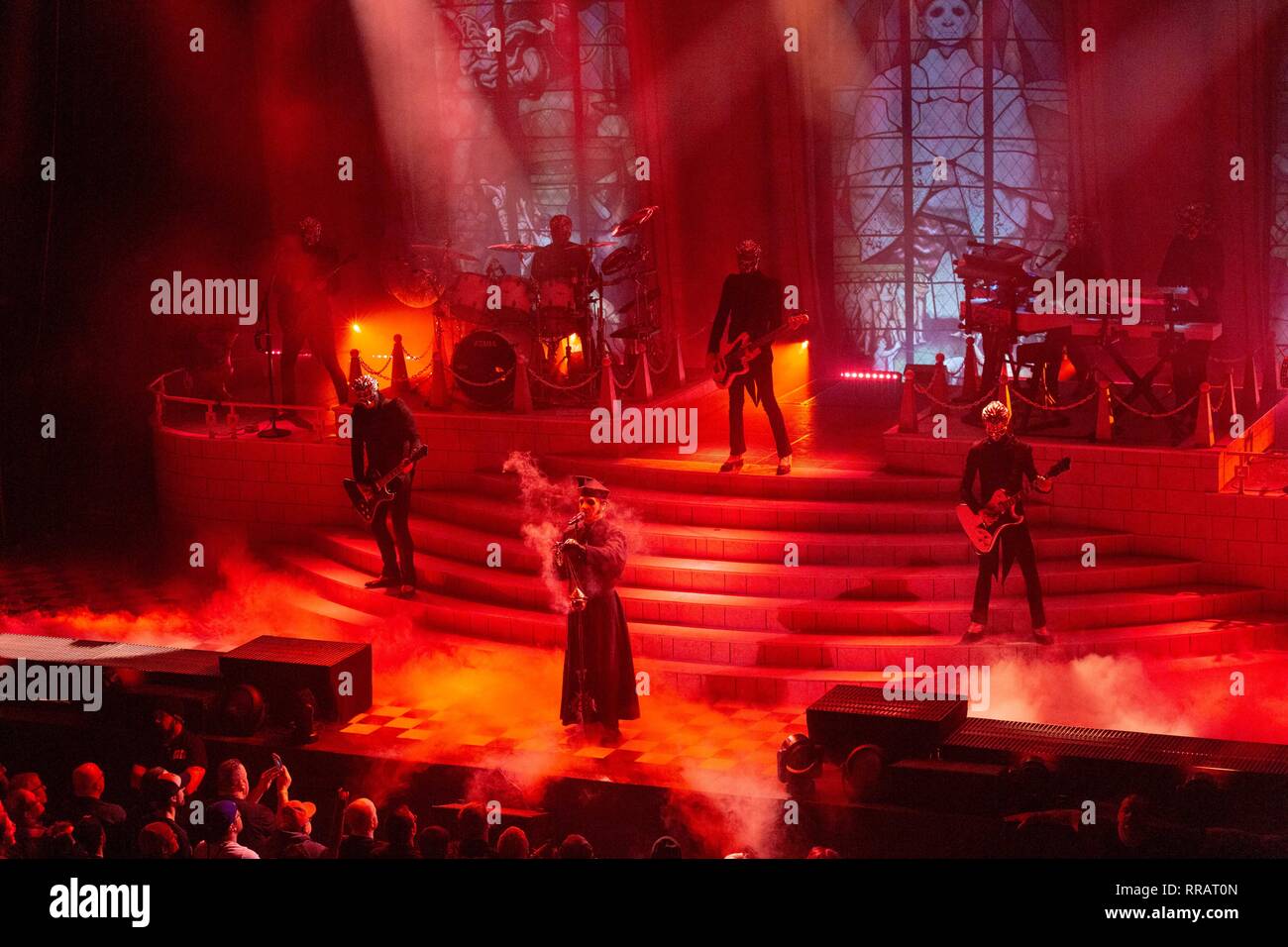 Madison, Wisconsin, USA. 3rd Nov, 2018. TOBIAS FORGE as Cardinal Copia ...