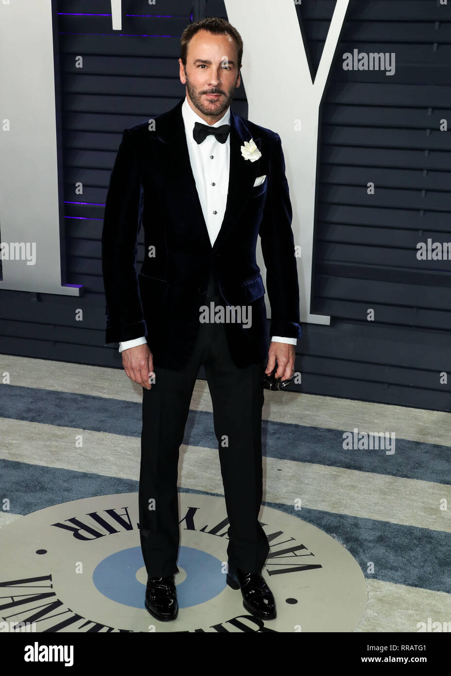 BEVERLY HILLS, LOS ANGELES, CA, USA - FEBRUARY 24: Tom Ford arrives at ...