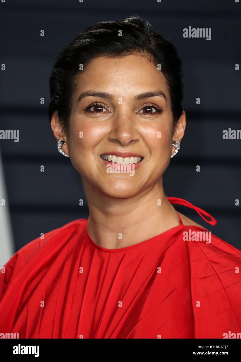 BEVERLY HILLS, LOS ANGELES, CA, USA - FEBRUARY 24: Radhika Jones ...