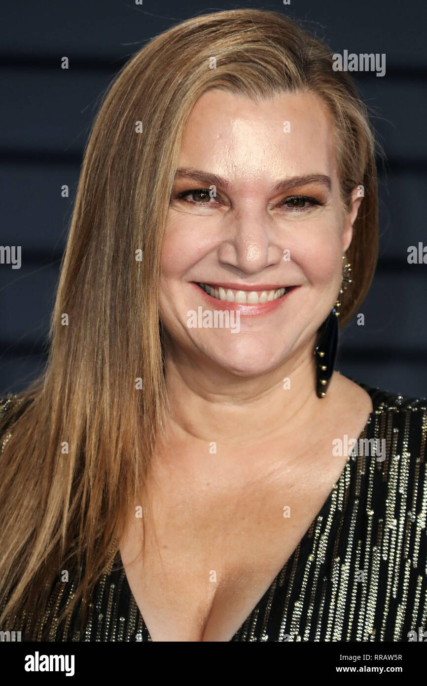 BEVERLY HILLS, LOS ANGELES, CA, USA - FEBRUARY 24: Krista Smith arrives ...