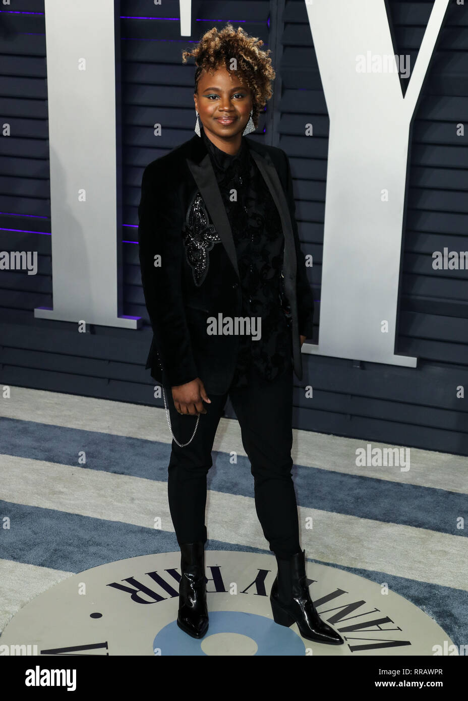 BEVERLY HILLS, LOS ANGELES, CA, USA - FEBRUARY 24: Dee Rees arrives at ...