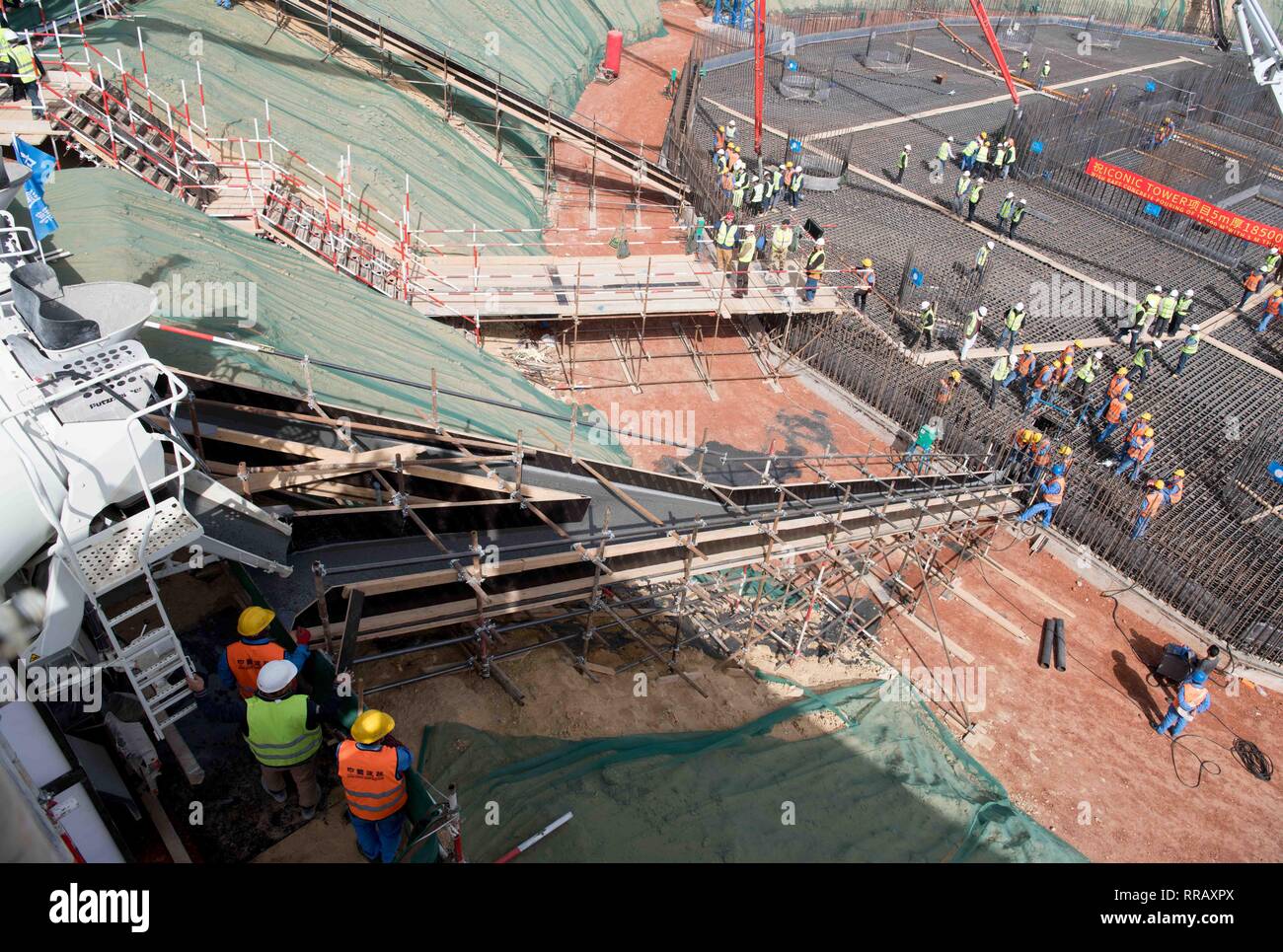 Cairo. 25th Feb, 2019. Photo taken on Feb. 25, 2019 shows the ...
