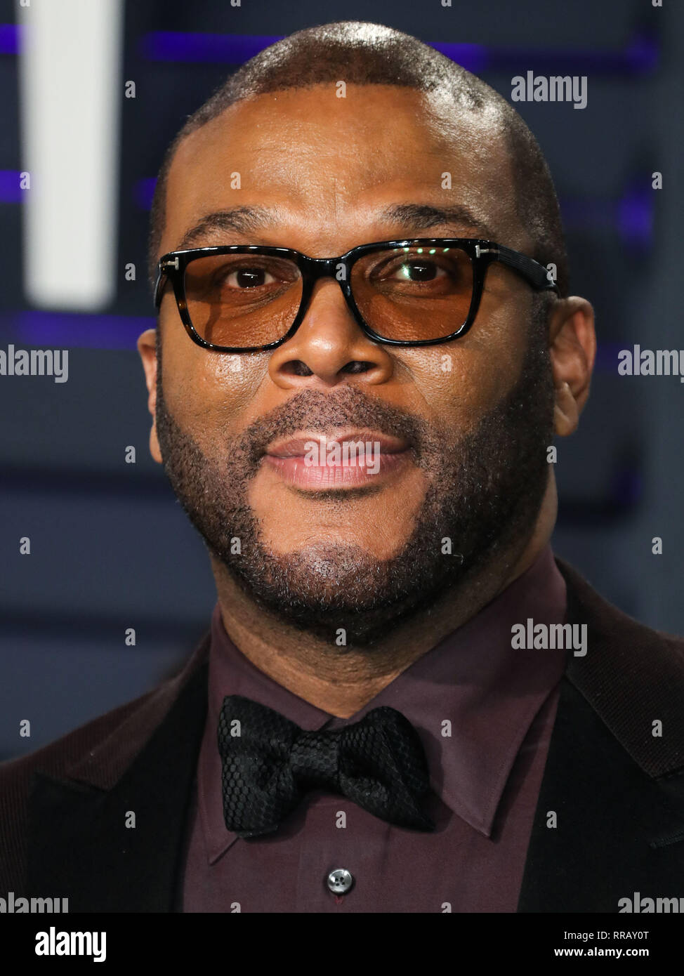 BEVERLY HILLS, LOS ANGELES, CA, USA - FEBRUARY 24: Tyler Perry arrives ...
