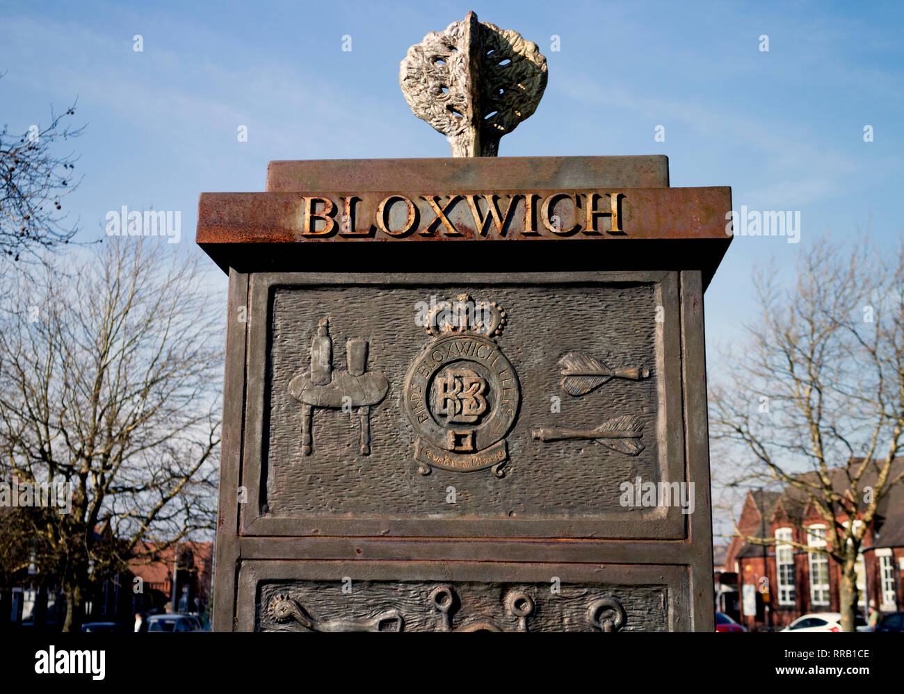 The Bloxwich Column (Bloxwich Tardis), Bloxwich, West Midlands, England ...