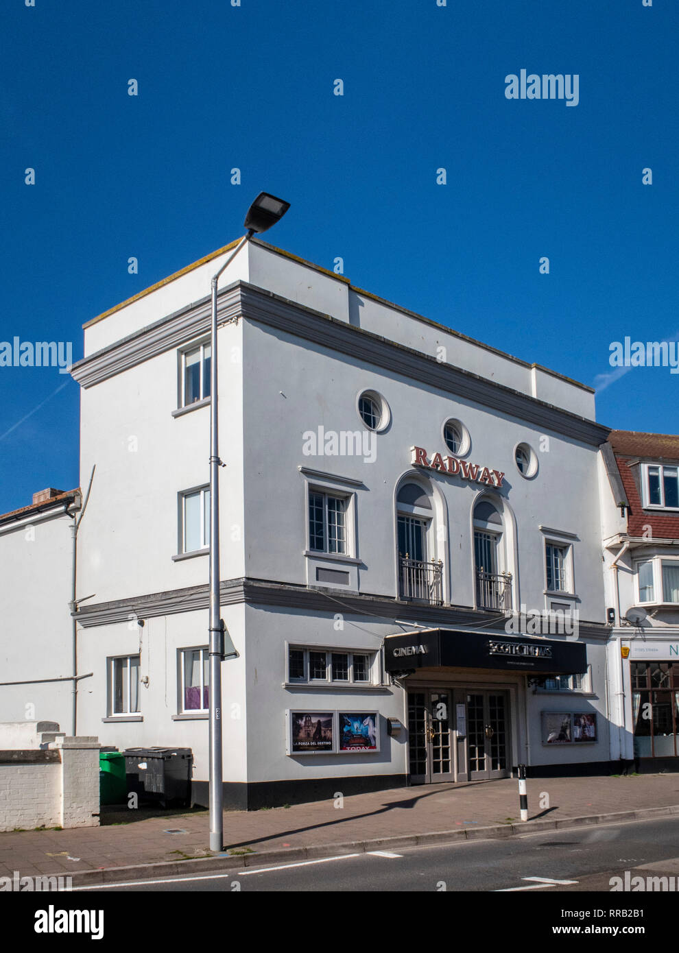 The radway cinema, Sidmouth, Devon, of the Scott Cinemas group Stock ...
