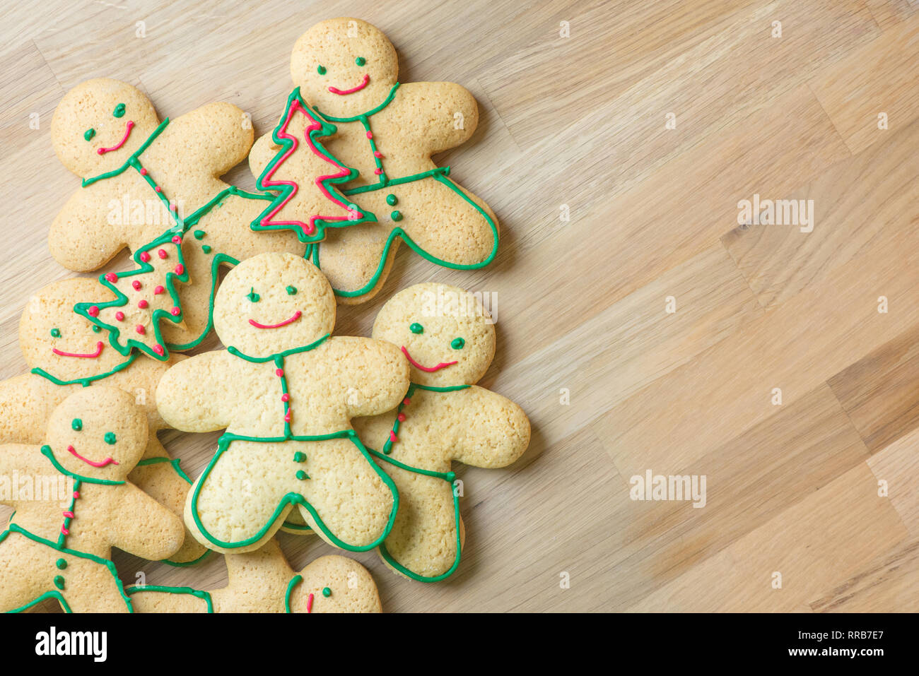 Gingerbread and christmas cookies. Set of seasonal christmas ...
