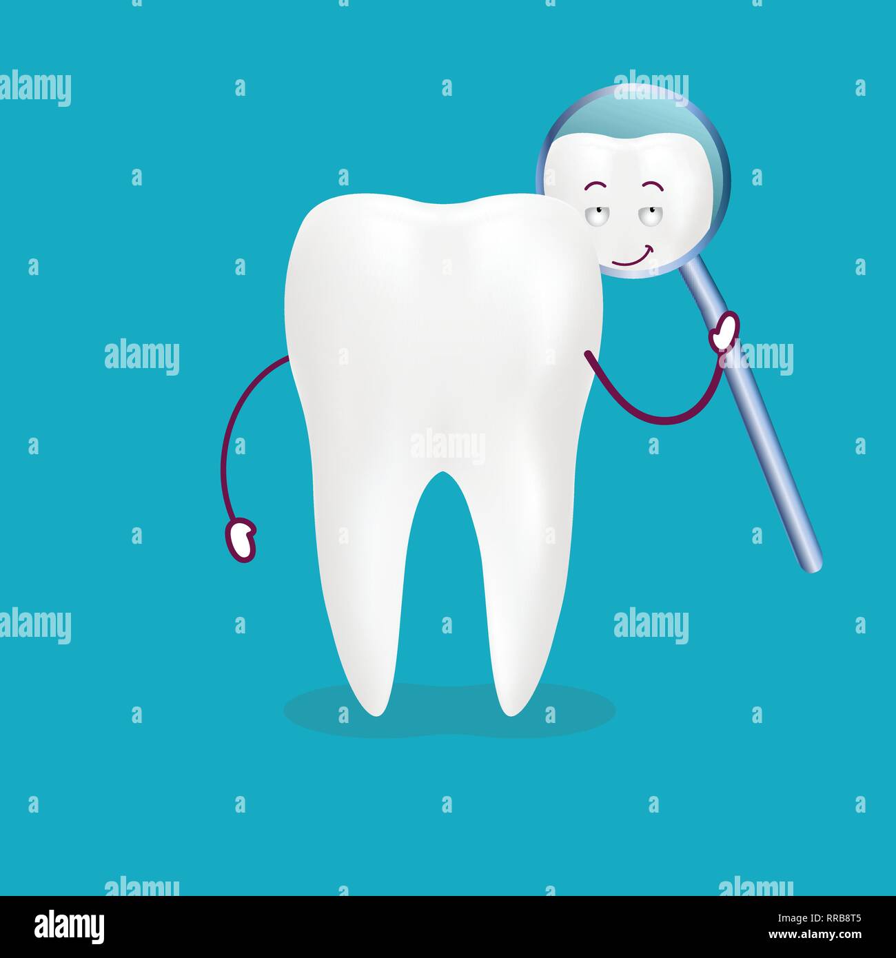 Denture repair Stock Vector Images - Alamy