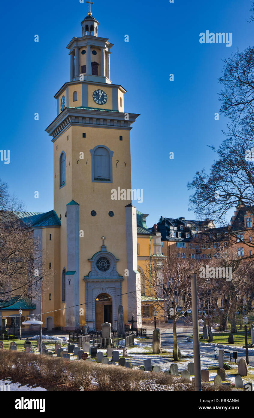 Maria Magdalena Kyrka ( Maria Magdalena Church), Sodermalm, Stockholm ...
