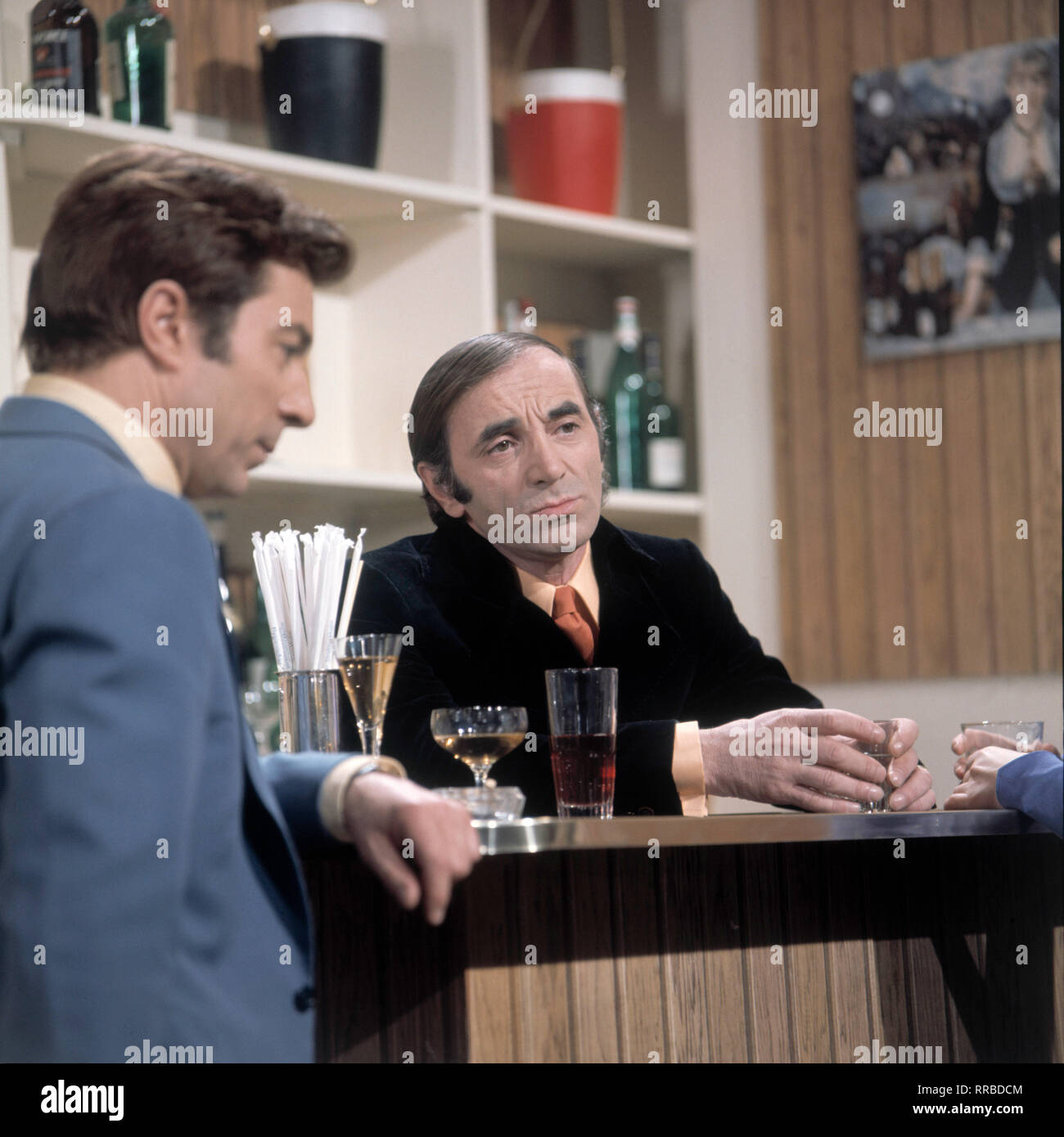 CHARLES AZNAVOUR / CHARLES AZNAVOUR, 70er Jahre / Überschrift: CHARLES ...