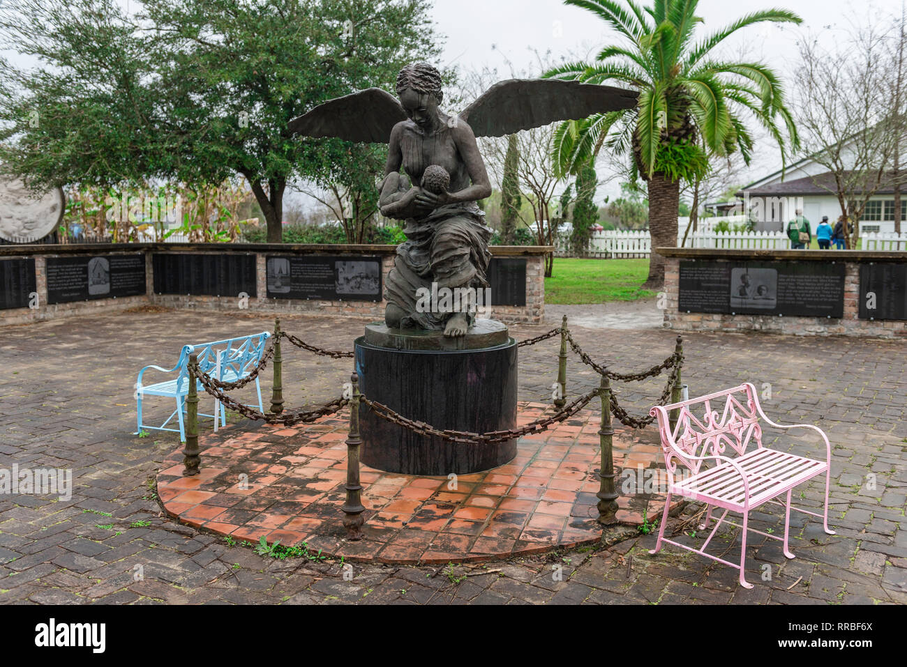 Slavery America, Field Of Angels memorial commemorating the death of ...