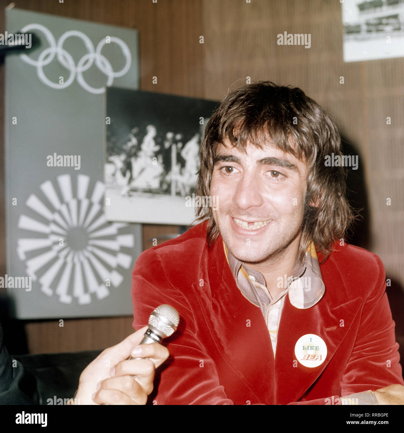 The Who - Keith Moon (1946-1978), British Rock Musician, The Who, Drummer, Portrait (1970s ...