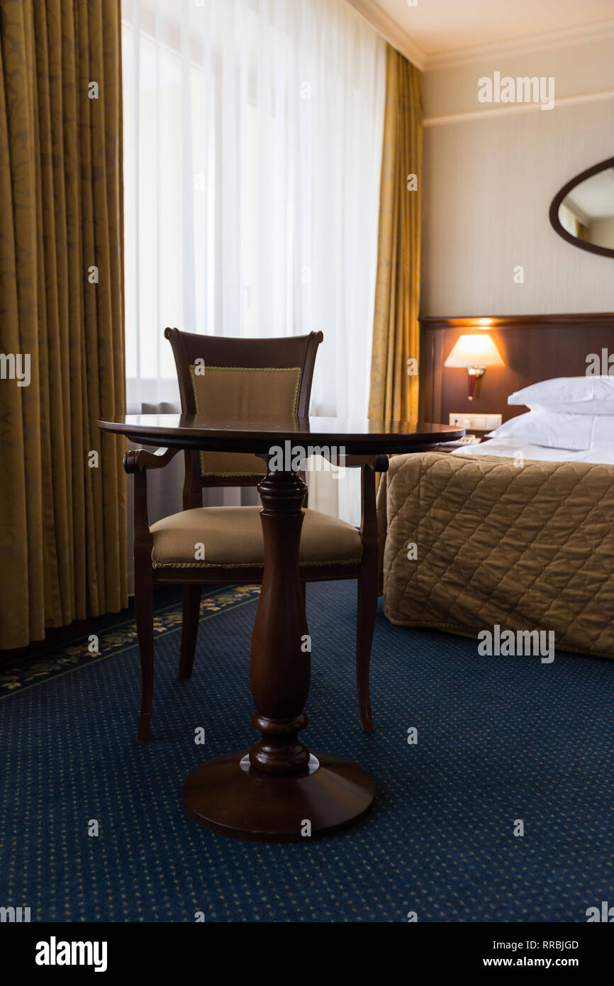 Interior of a hotel room Stock Photo - Alamy