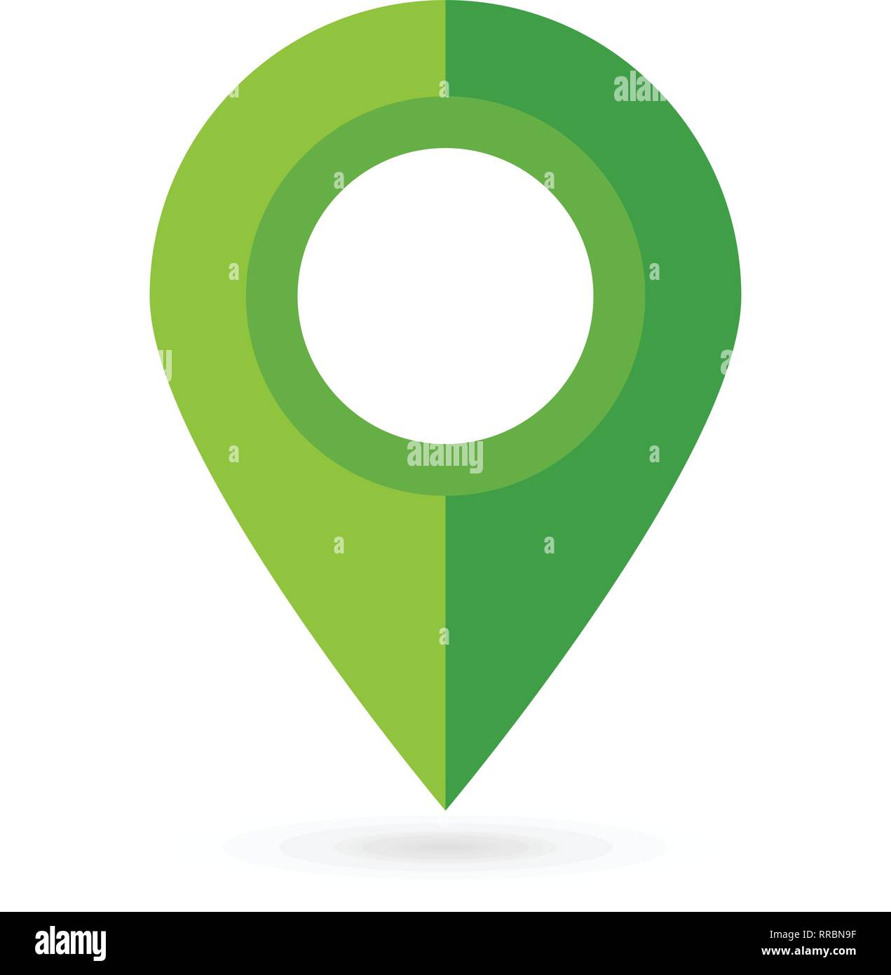Location pin. Map pin flat icon vector design Stock Vector Image & Art ...