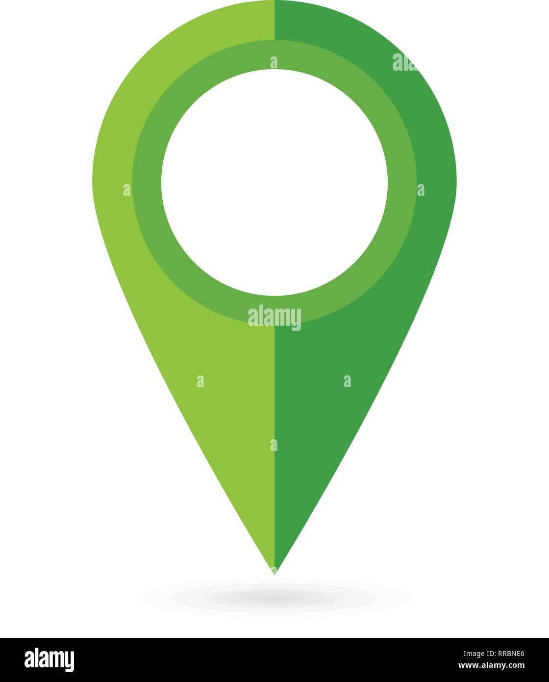 Location pin. Map pin flat icon vector design Stock Vector Image & Art ...