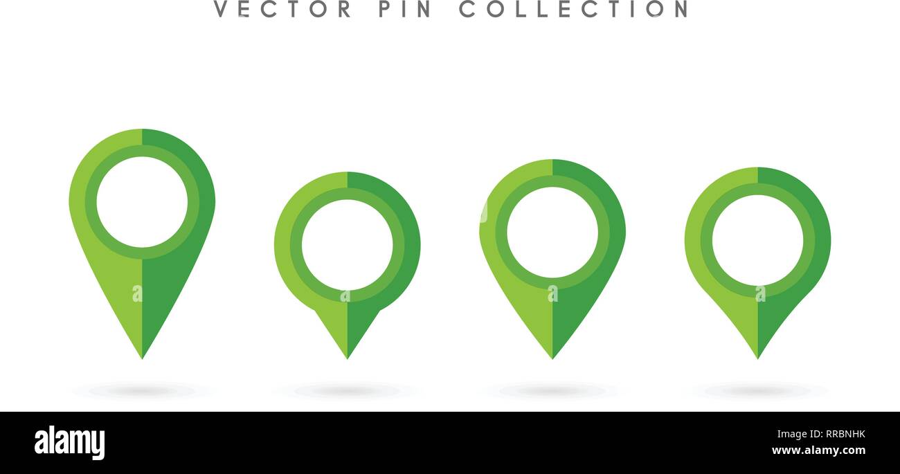 Location pin. Map pin flat icon vector design Stock Vector Image & Art ...