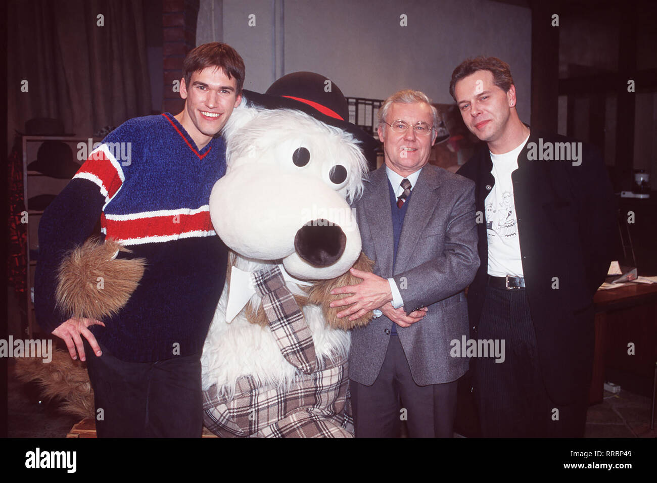 Foto:Moderator Dog Watson (ANDREE PFITZNER), EDGAR BESSEN und MICHAEL ...
