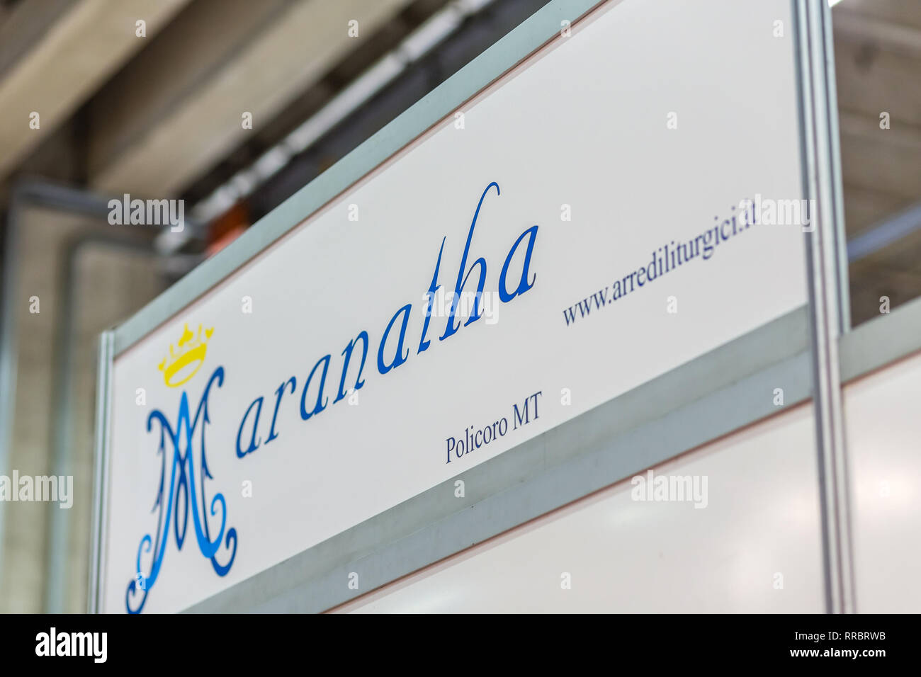Maranatha logo hi-res stock photography and images - Alamy