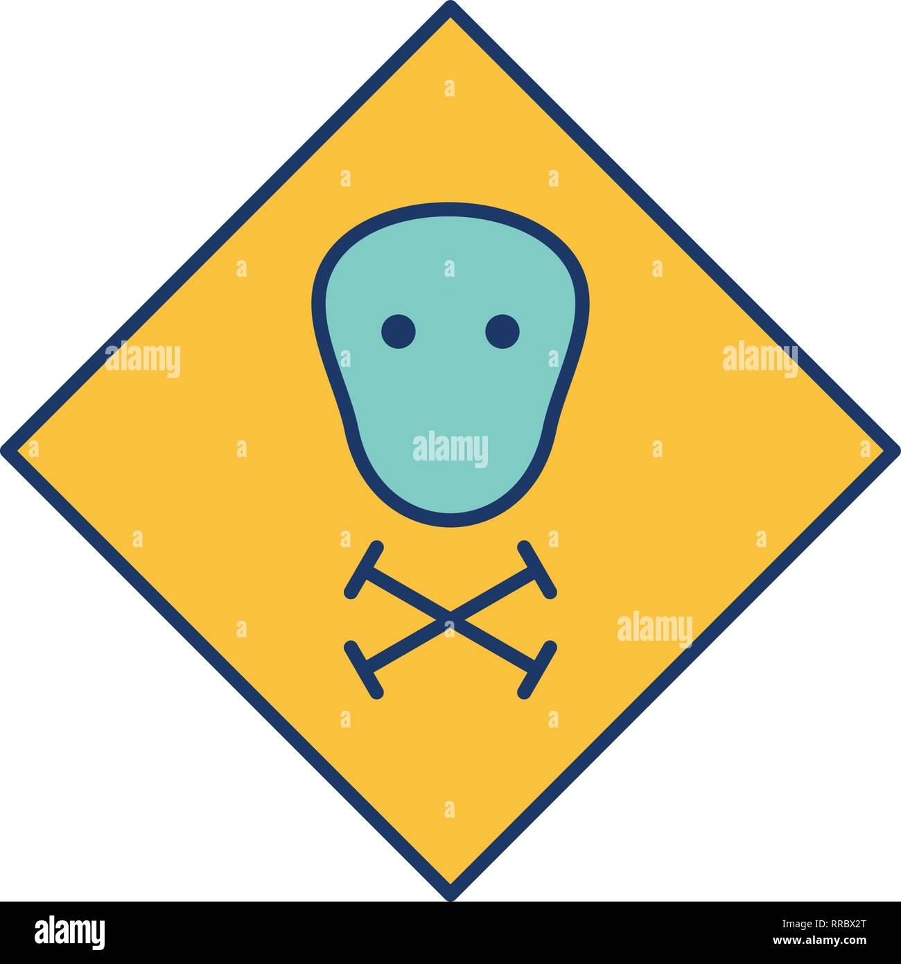 Toxic Vector Icon Sign Icon Vector Illustration For Personal And ...