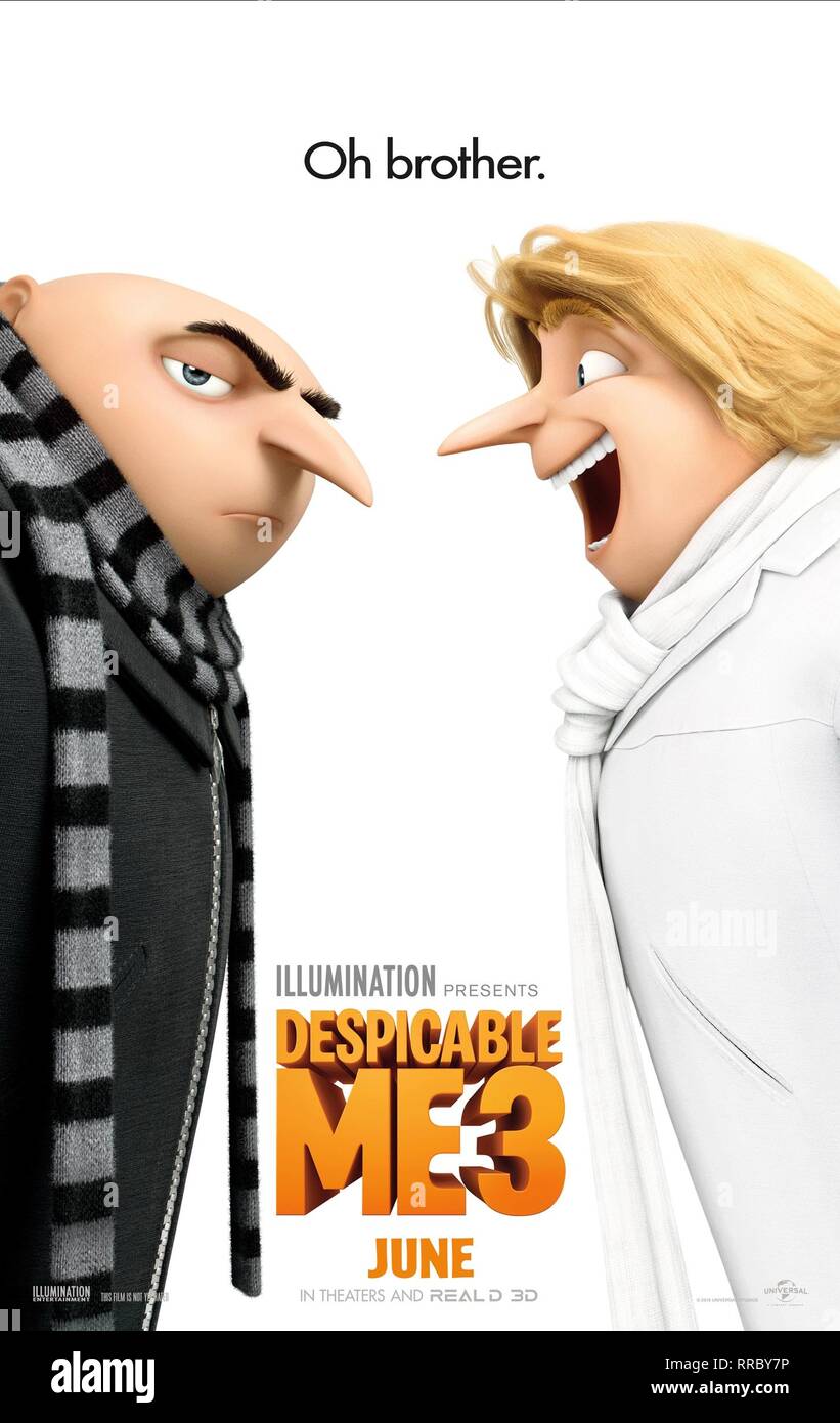 Despicable Me Poster High Resolution Stock Photography and Images - Alamy