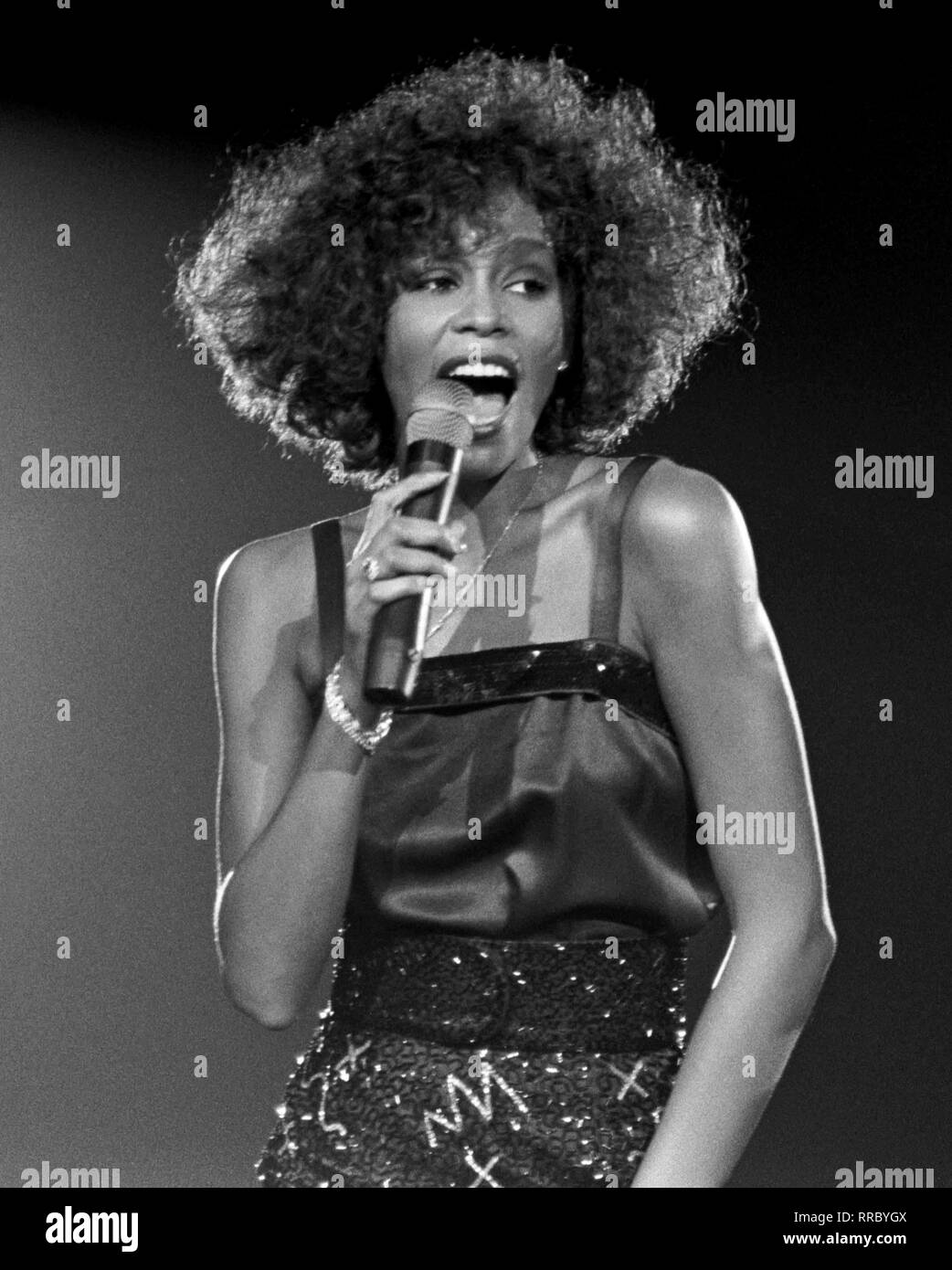 Whitney Houston Portrait High Resolution Stock Photography and Images ...